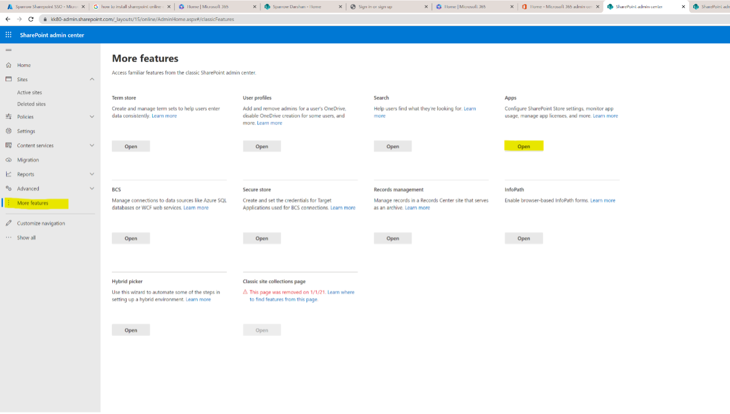 Creating a SharePoint App Catalog